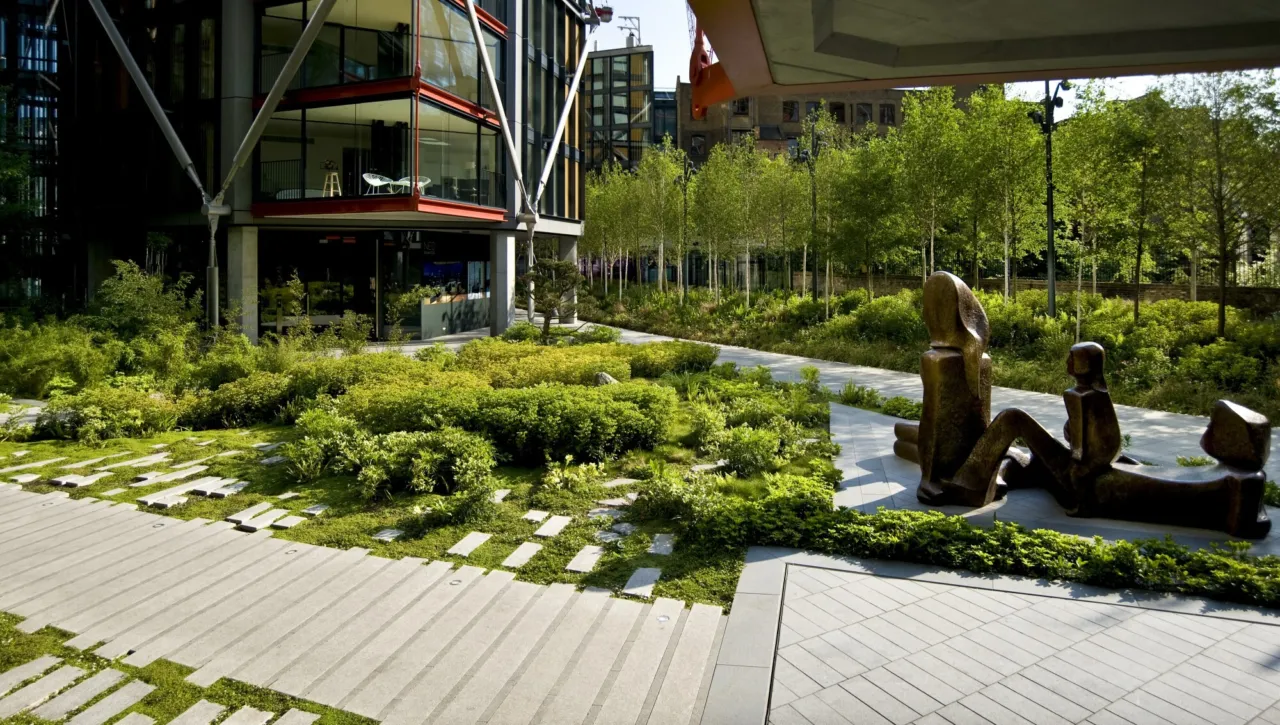 Another shade of green – refreshing the planting at NEO Bankside ...