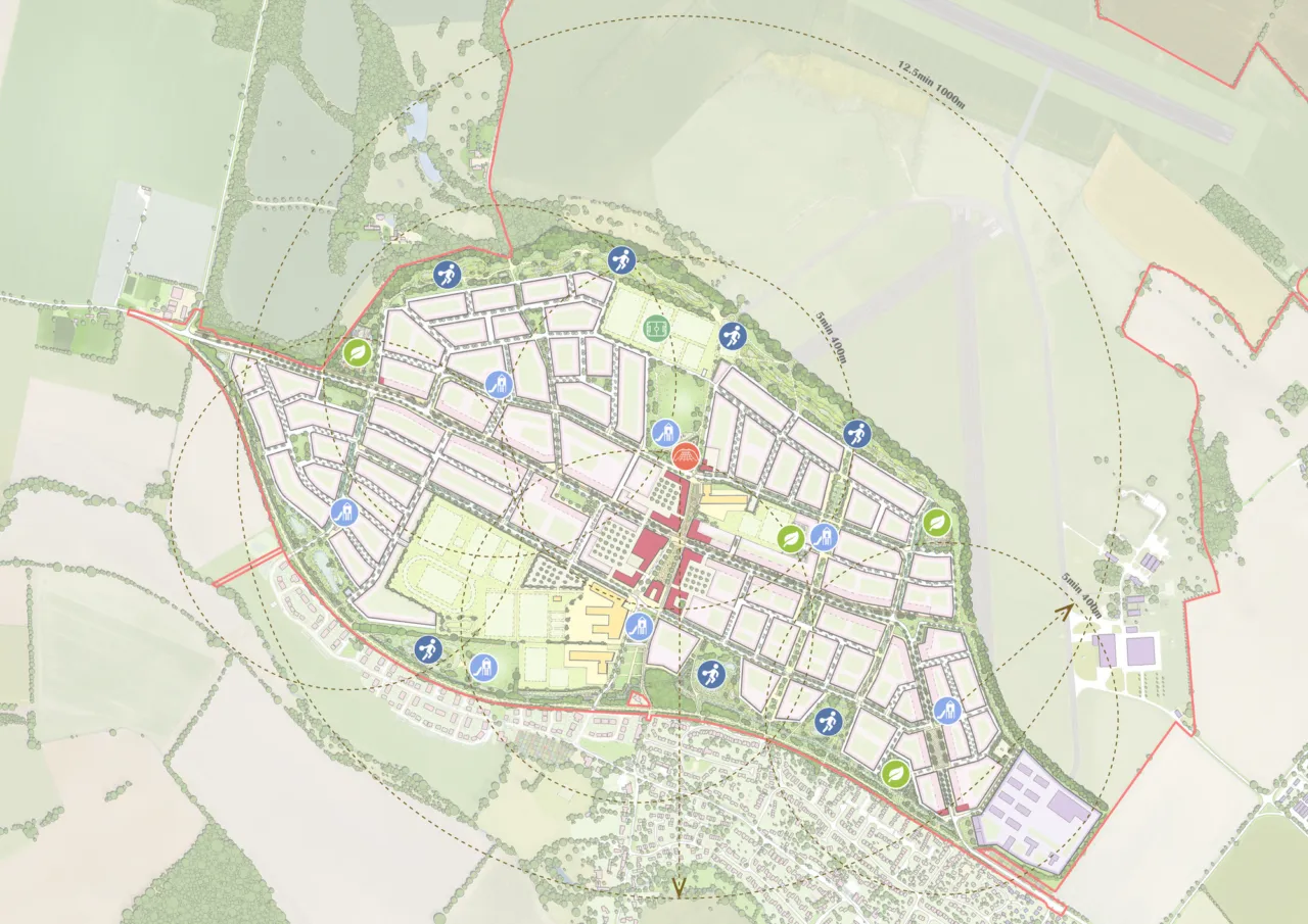 Chalgrove Airfield - Projects - Landscape Architecture, Masterplanning ...