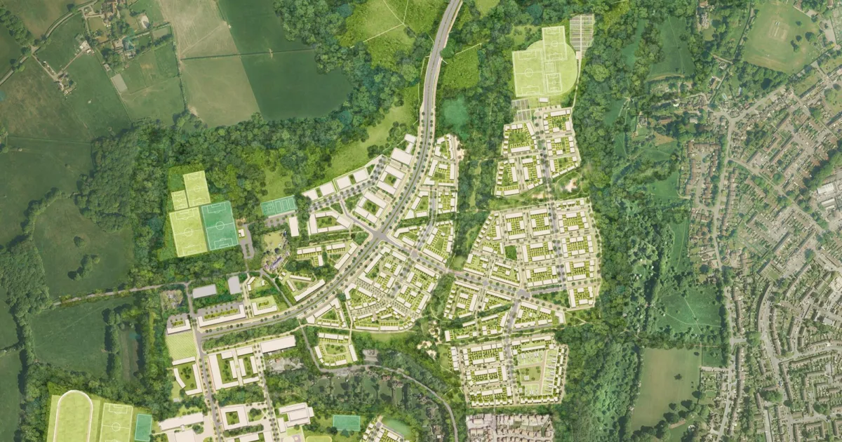 West of Ifield - Projects - Gillespies - Landscape Architecture ...