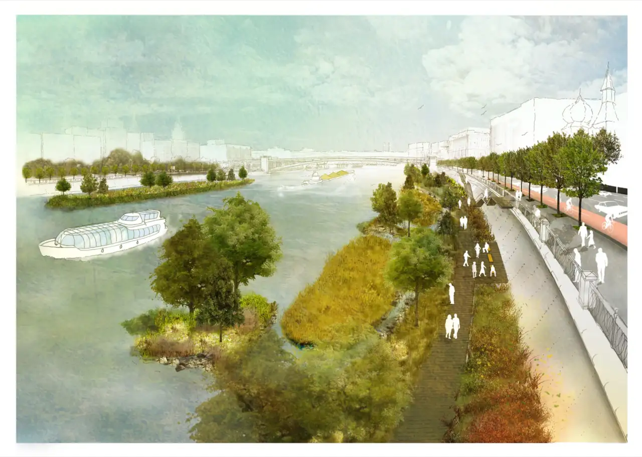 Competition win: River Moscow for Project Meganom and Gillespies - News - Landscape Architecture ...