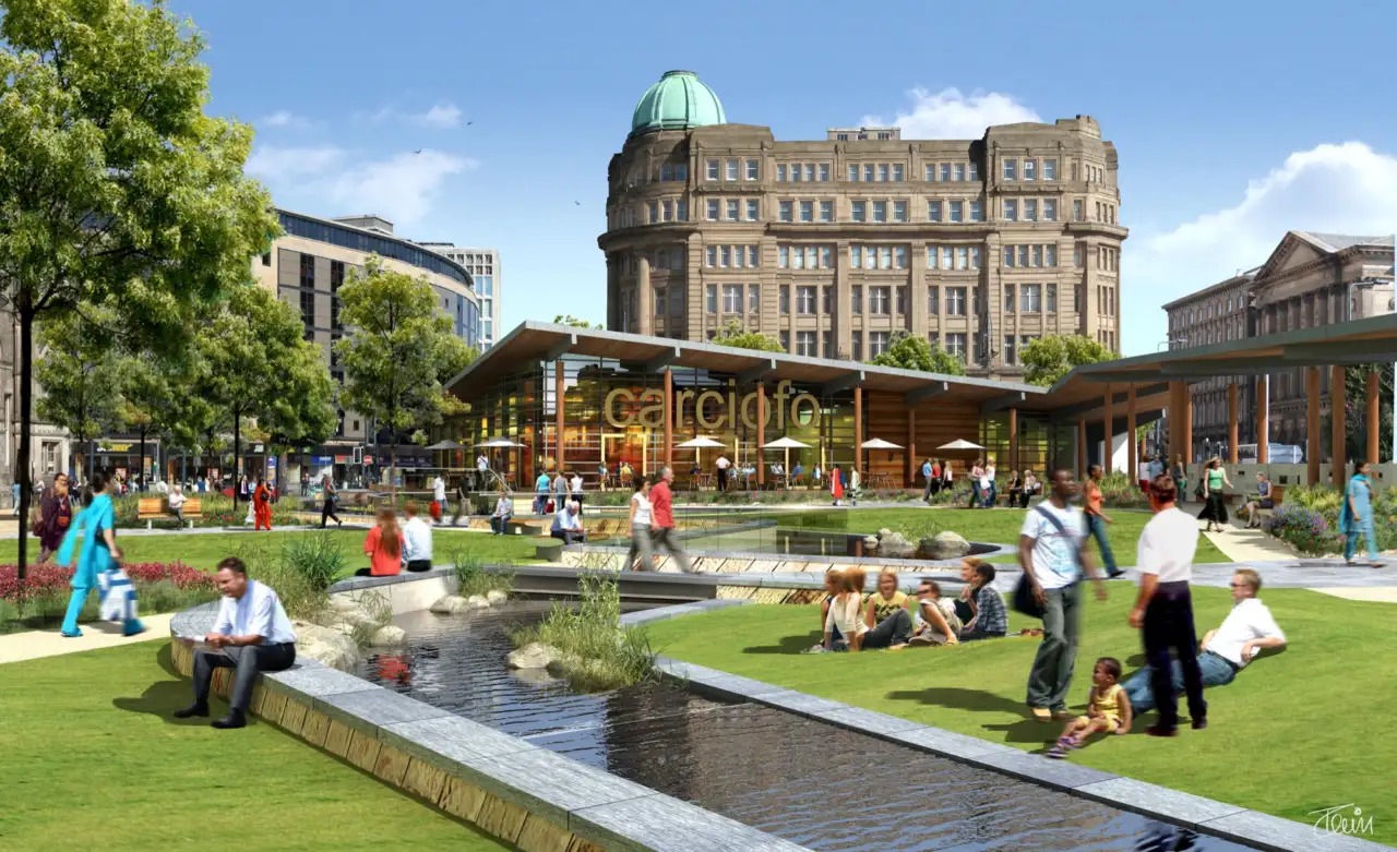 First details of Bradford City Park proposals released - News - Gillespies