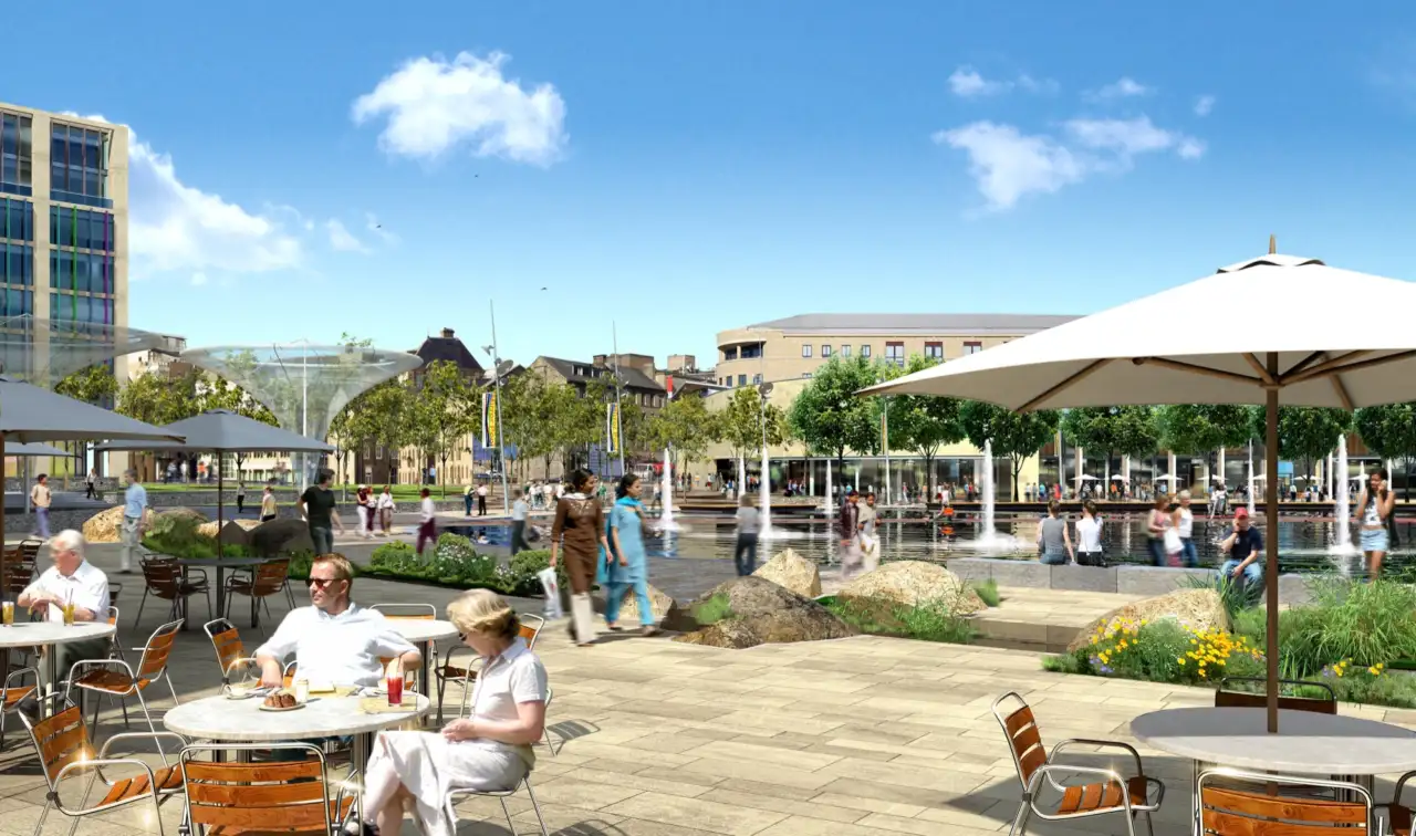 First details of Bradford City Park proposals released - News - Gillespies