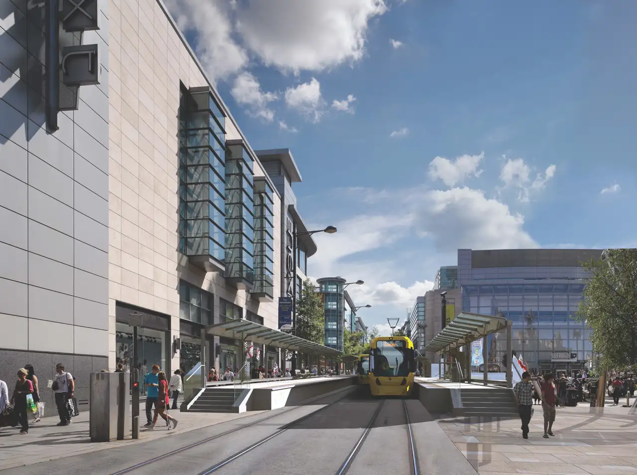 Manchester city centre's new Second City Crossing opens - News - Gillespies