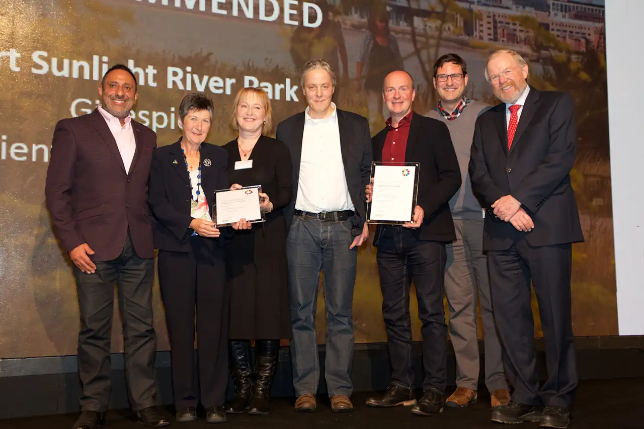Port Sunlight River Park is highly commended at the 2017 Landscape ...
