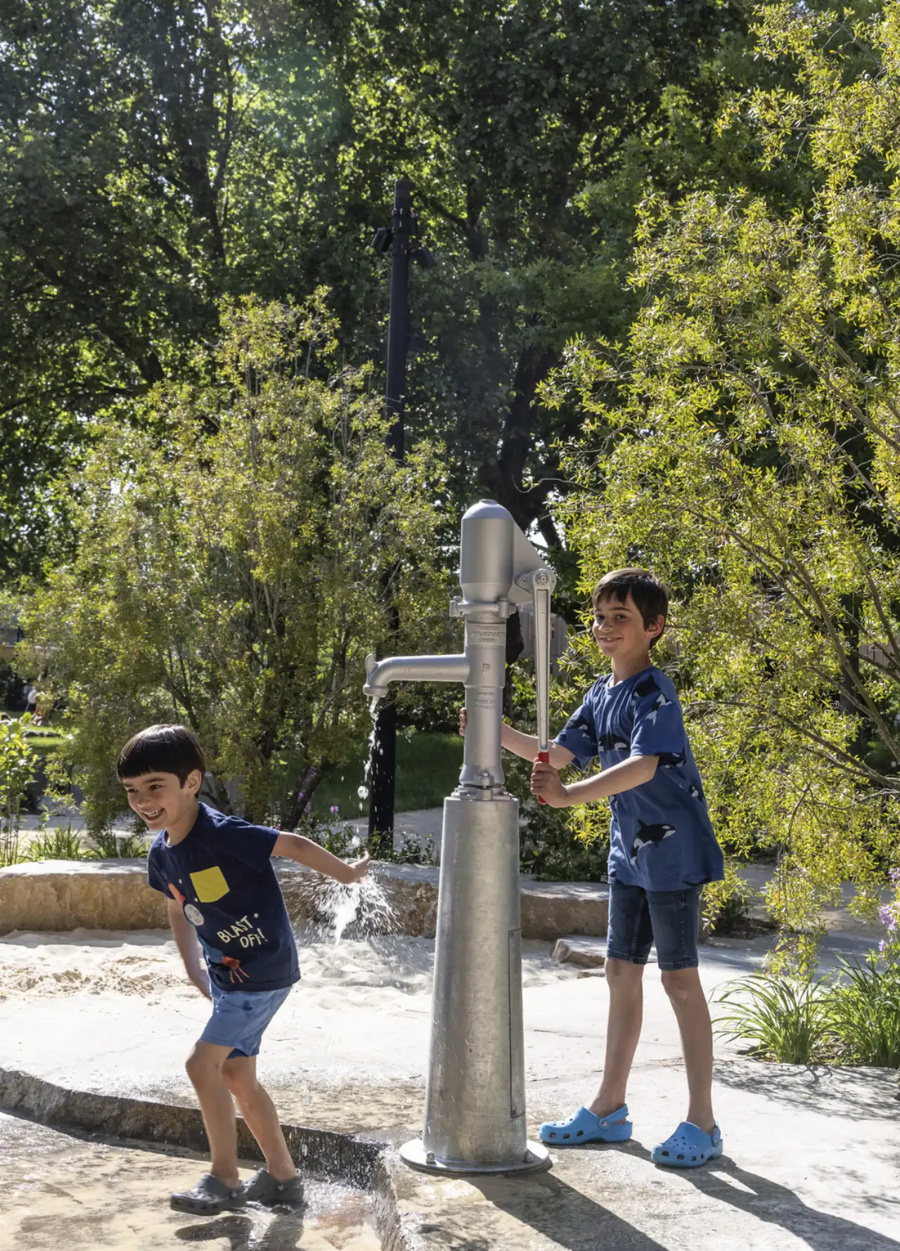 A spectacular new rock and watery landscape unveiled in Elephant Park ...
