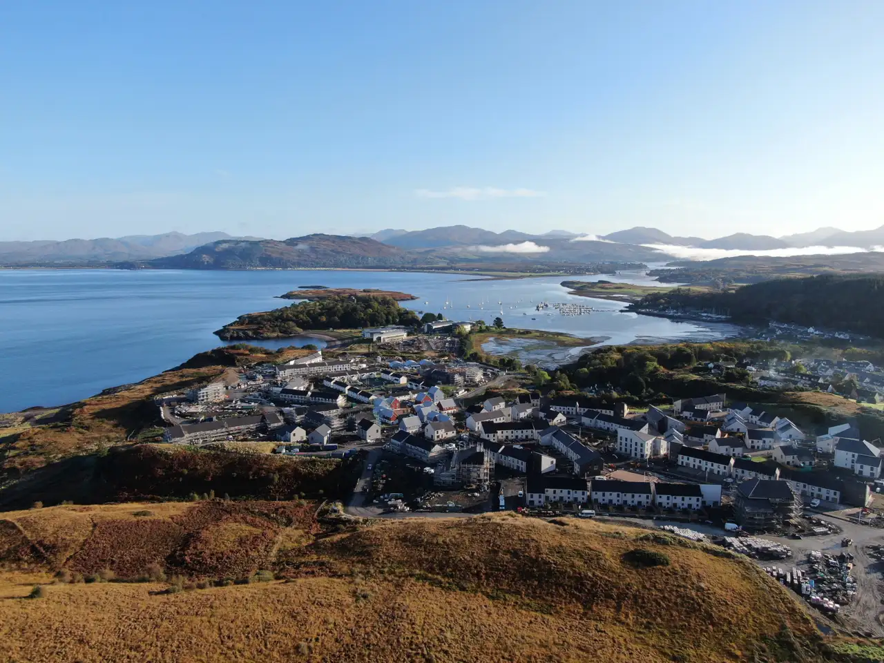 Progress at Dunbeg - News - Gillespies