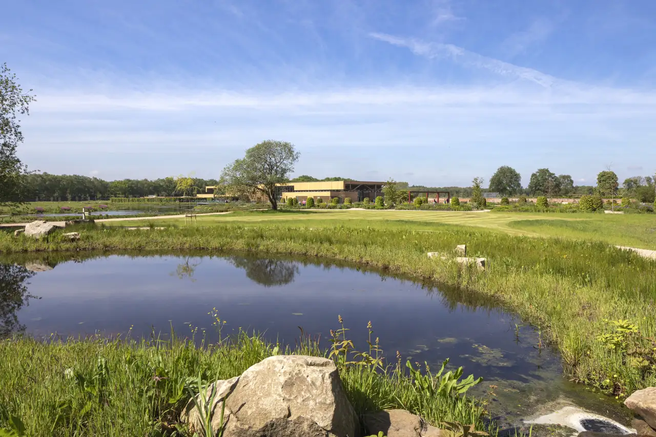 RHS Bridgewater Welcome Building shortlisted in the 2022 International ...