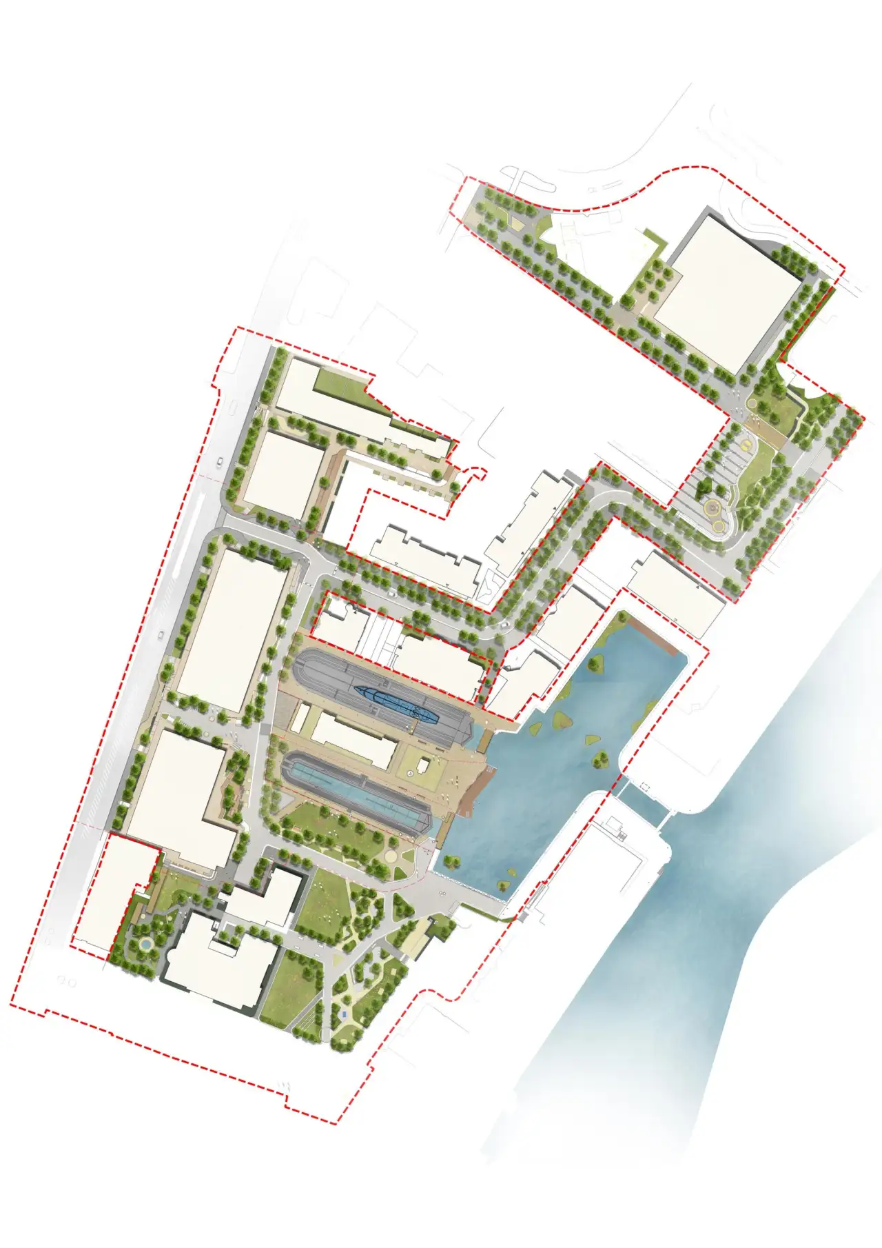 Hybrid planning application submitted for Clarendon Dock in Belfast ...