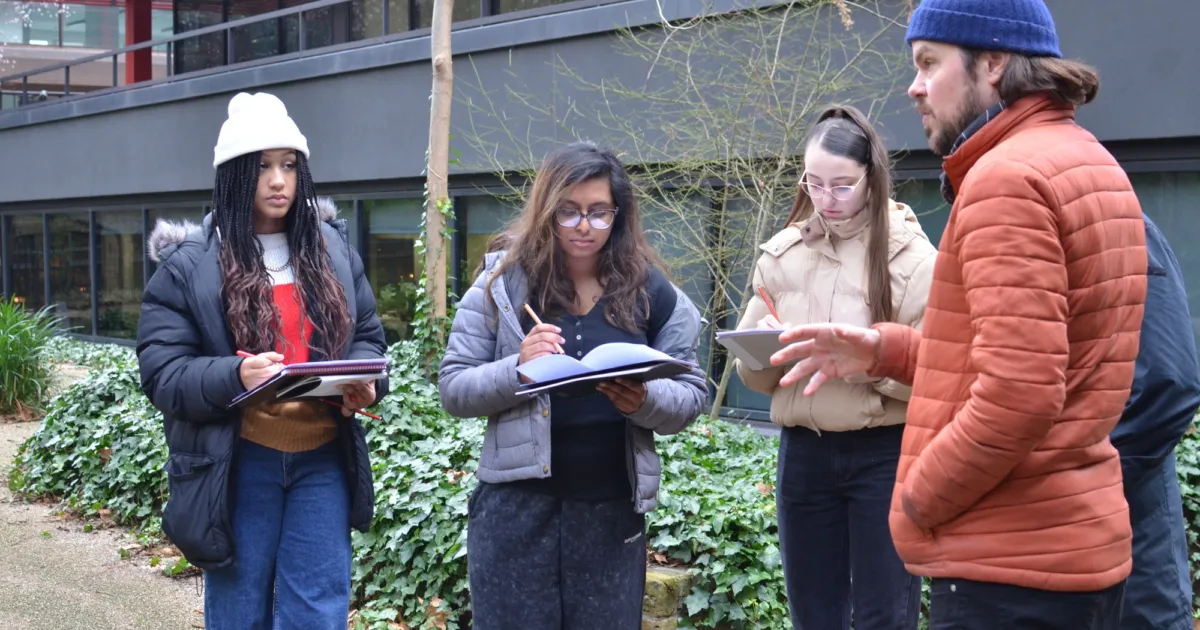 Gillespies undertake first session with students from the Open City's ...