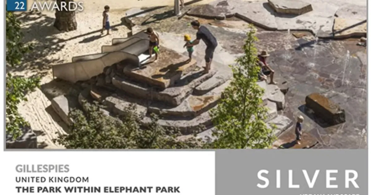The Park at Elephant Park wins a silver WAN award - News - Landscape ...