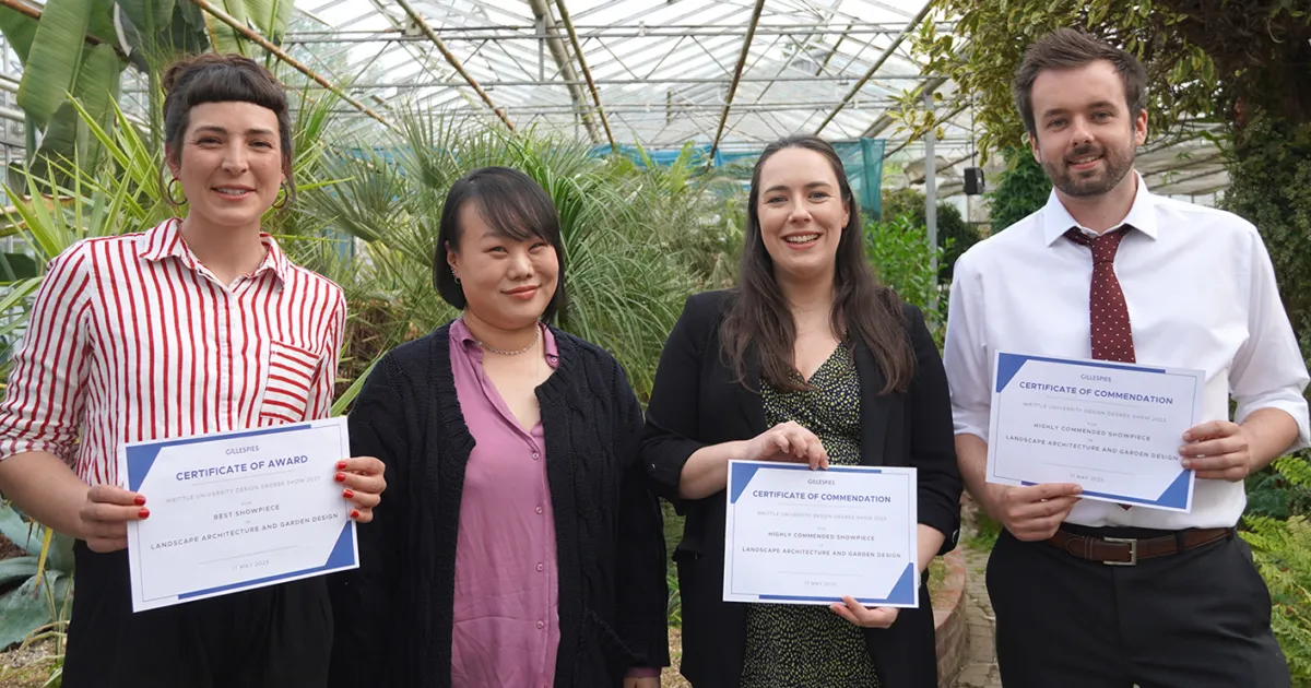 Writtle University College awards - News - Gillespies