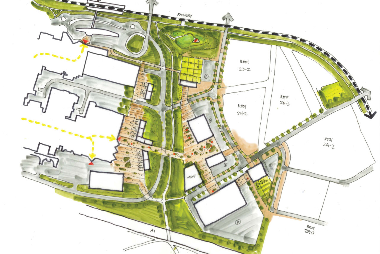 MetroGreen Area Action Plan - Projects - Gillespies