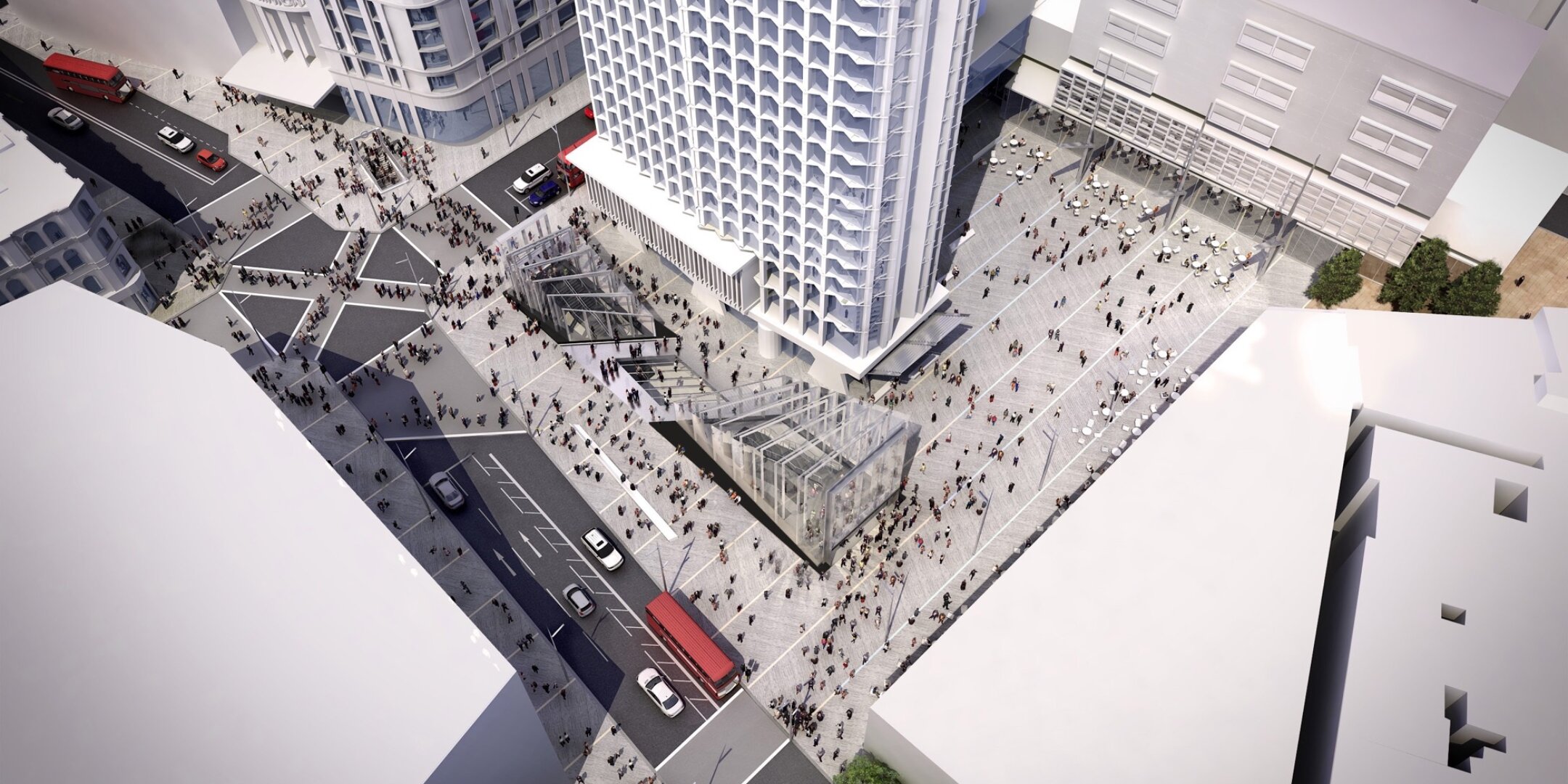 St Giles Circus - Projects - Gillespies - Landscape Architecture ...