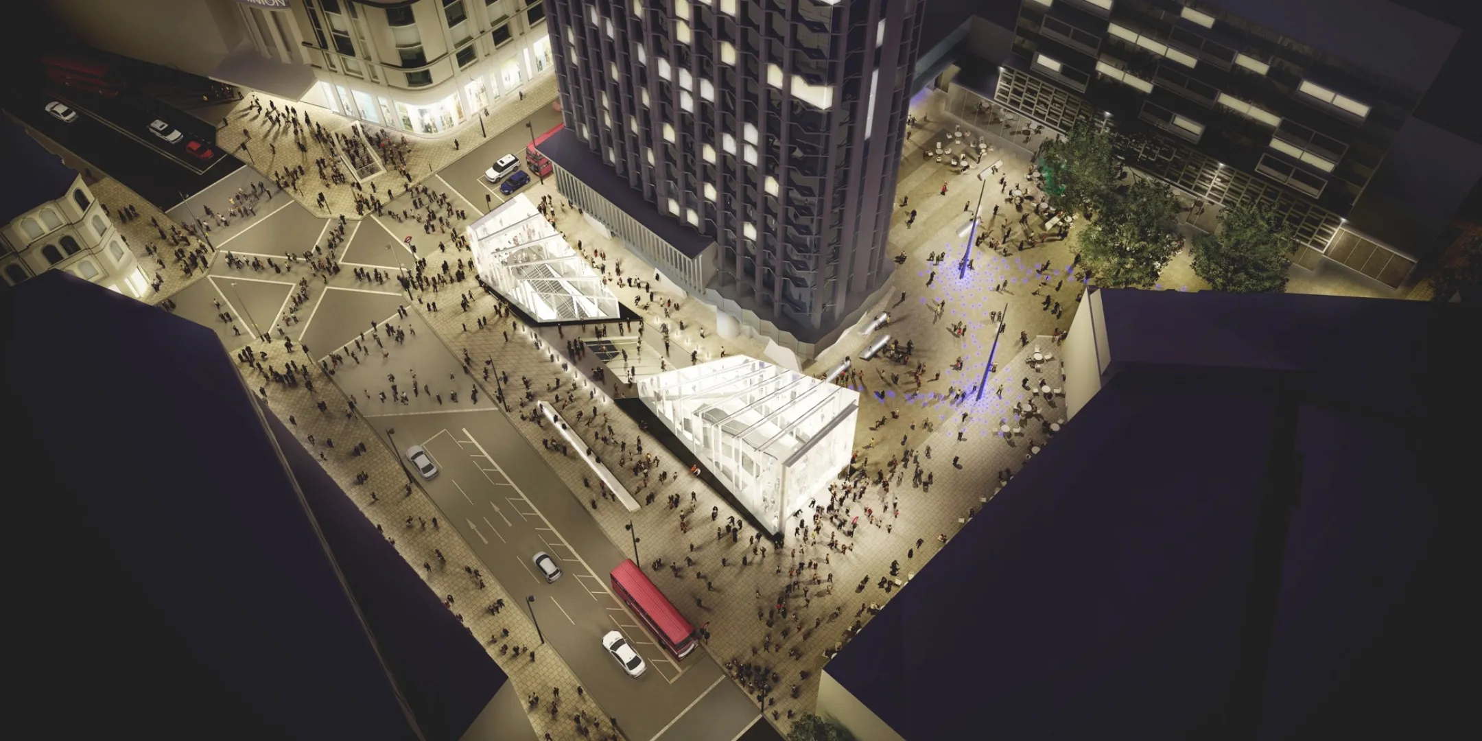 St Giles Circus - Projects - Gillespies - Landscape Architecture ...