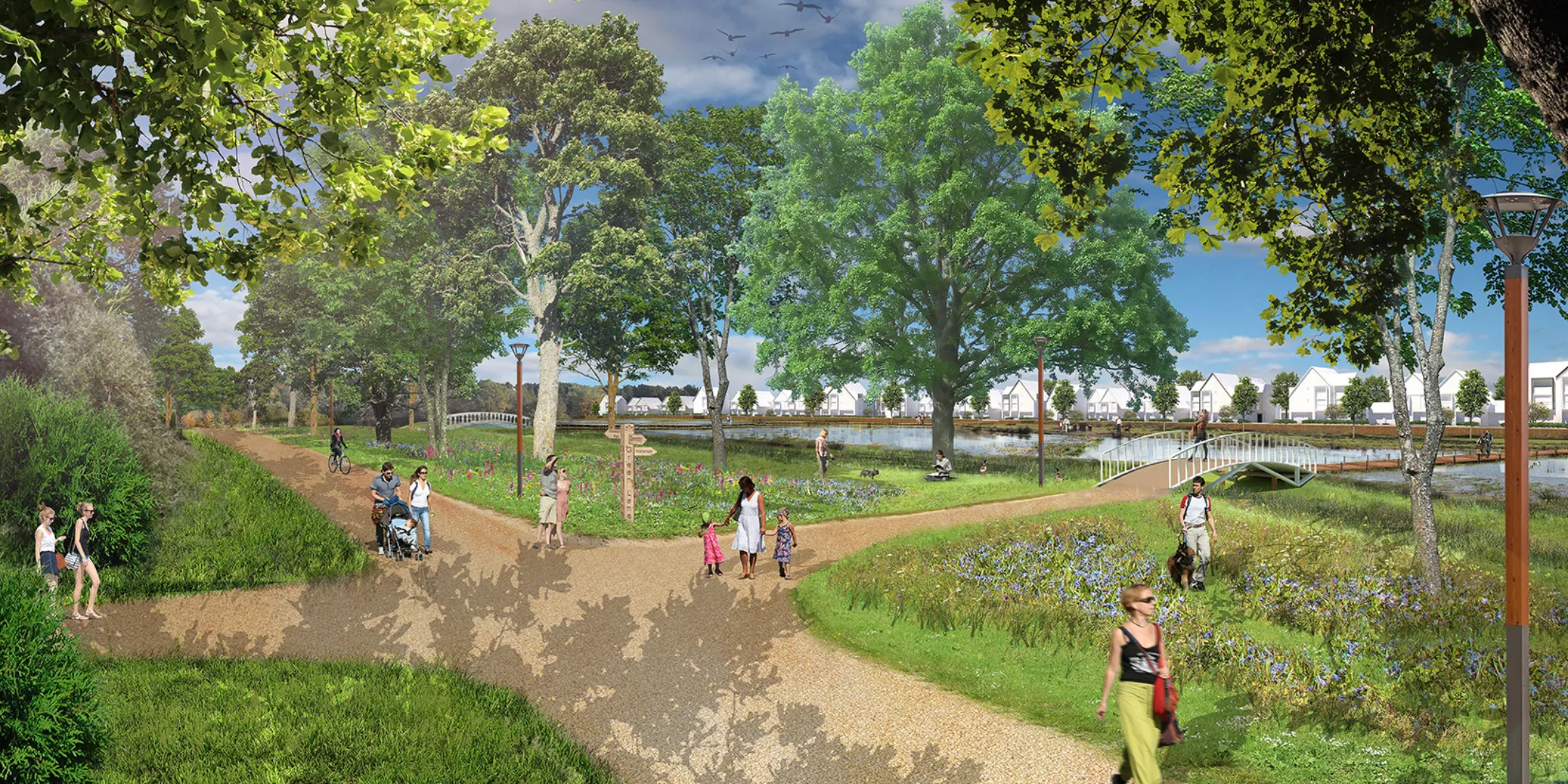 Chalgrove Airfield - Projects - Gillespies - Landscape Architecture ...