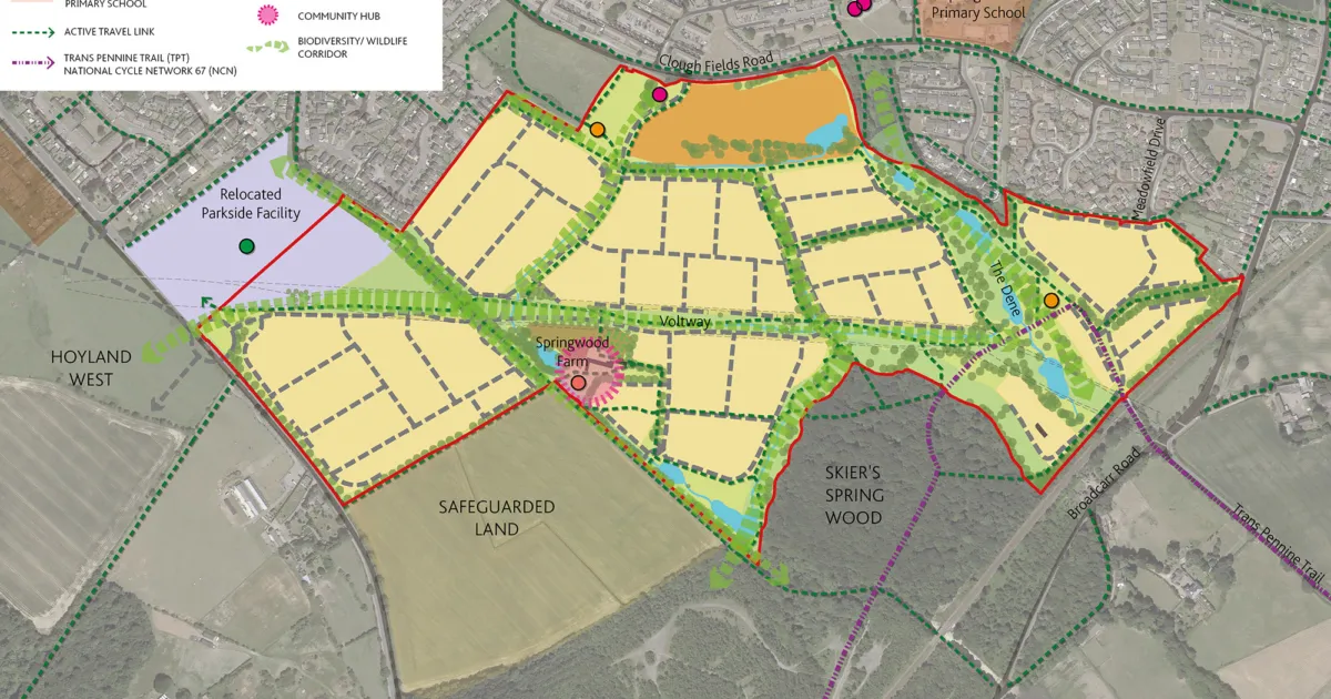 Hoyland South & Royston Masterplan - Projects - Gillespies - Landscape ...