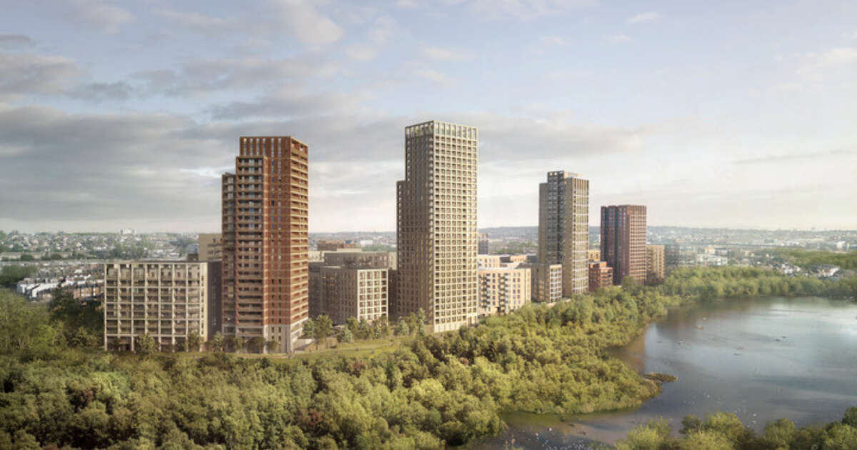 Hendon Waterside - Projects - Gillespies