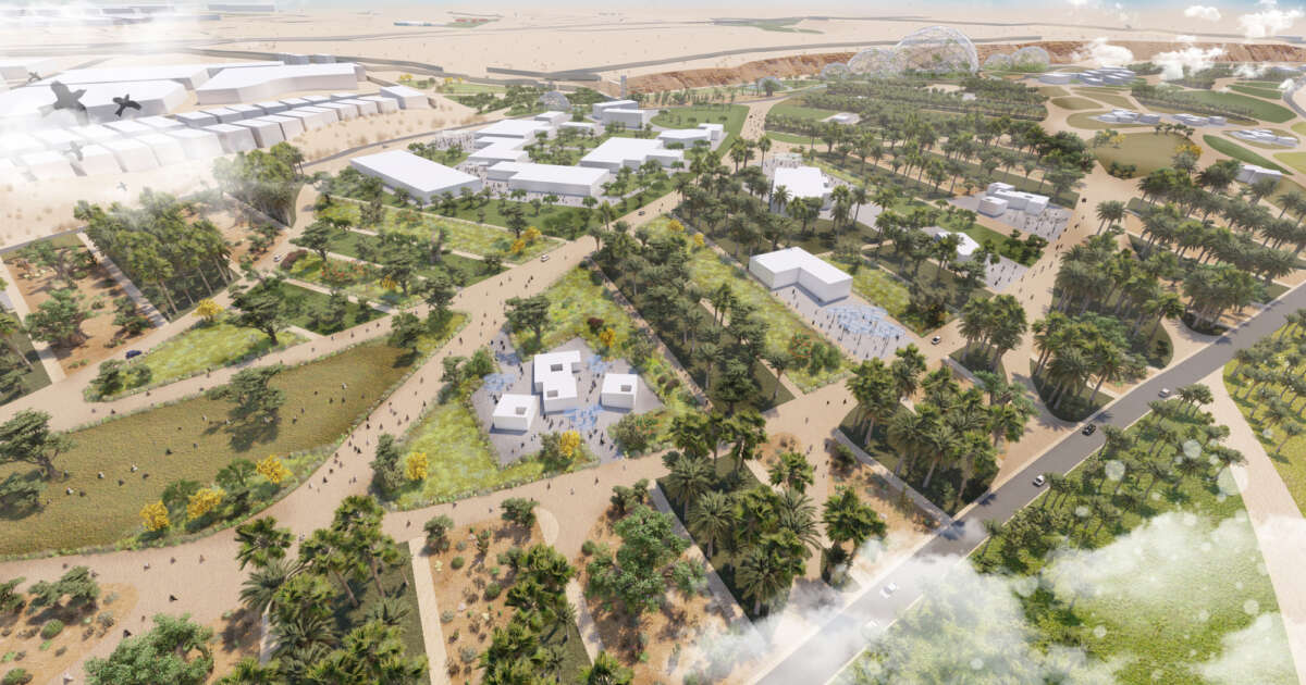 Wadi Hanifa Park Competition - Projects - Gillespies