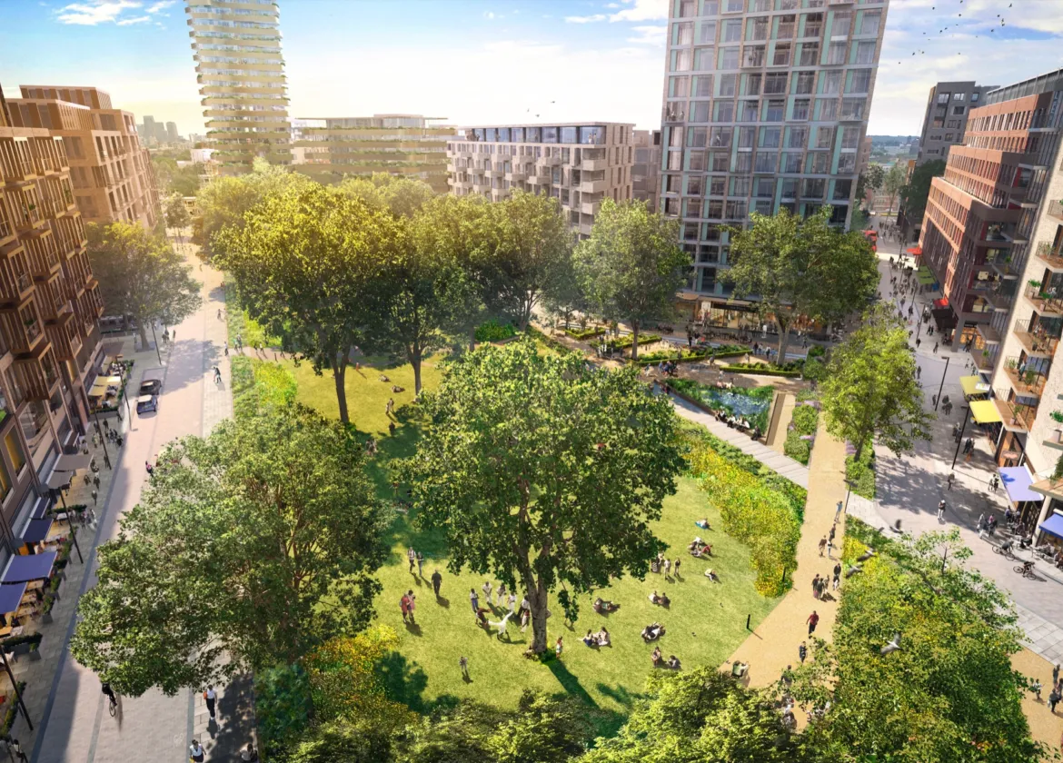Elephant Park East, West and Central - Projects - Gillespies ...