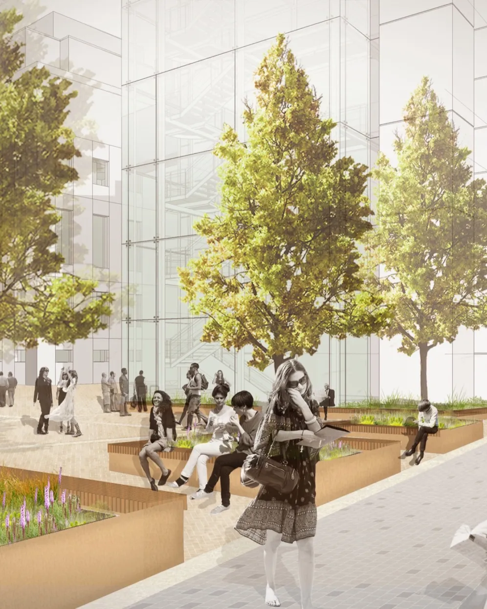 Centre Building at LSE - Projects - Gillespies - Landscape Architecture ...