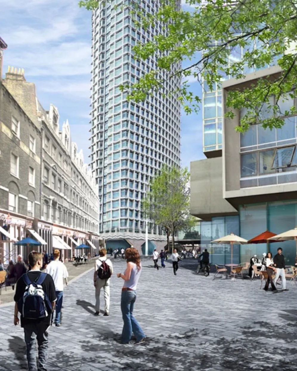 St Giles Circus - Projects - Gillespies - Landscape Architecture ...