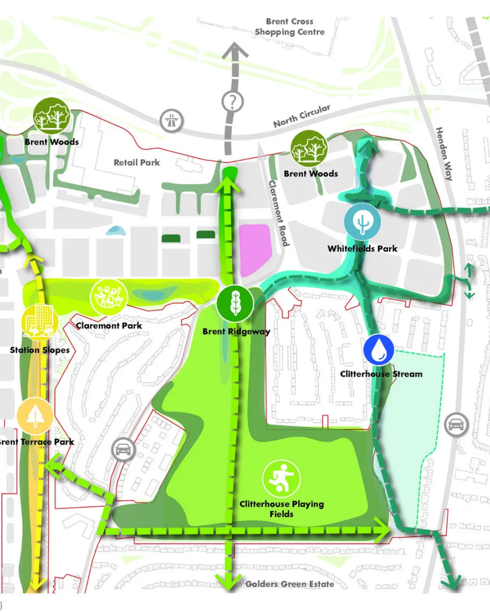 Brent Cross Town masterplan and design guide - Projects - Gillespies ...
