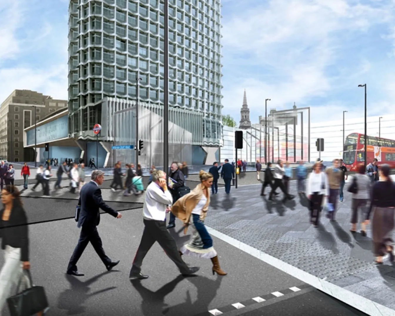 St Giles Circus - Projects - Gillespies - Landscape Architecture ...
